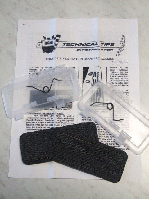 Fresh air vent repair kit, Alpine V, Tiger 1a,II| Classic Sunbeam Auto ...