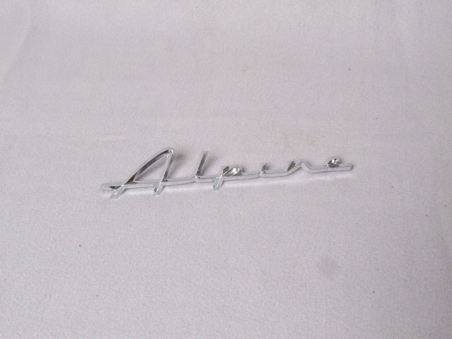 Alpine Name Script - Alpine 1-5 (OUT OF STOCK)| Classic Sunbeam Auto Parts